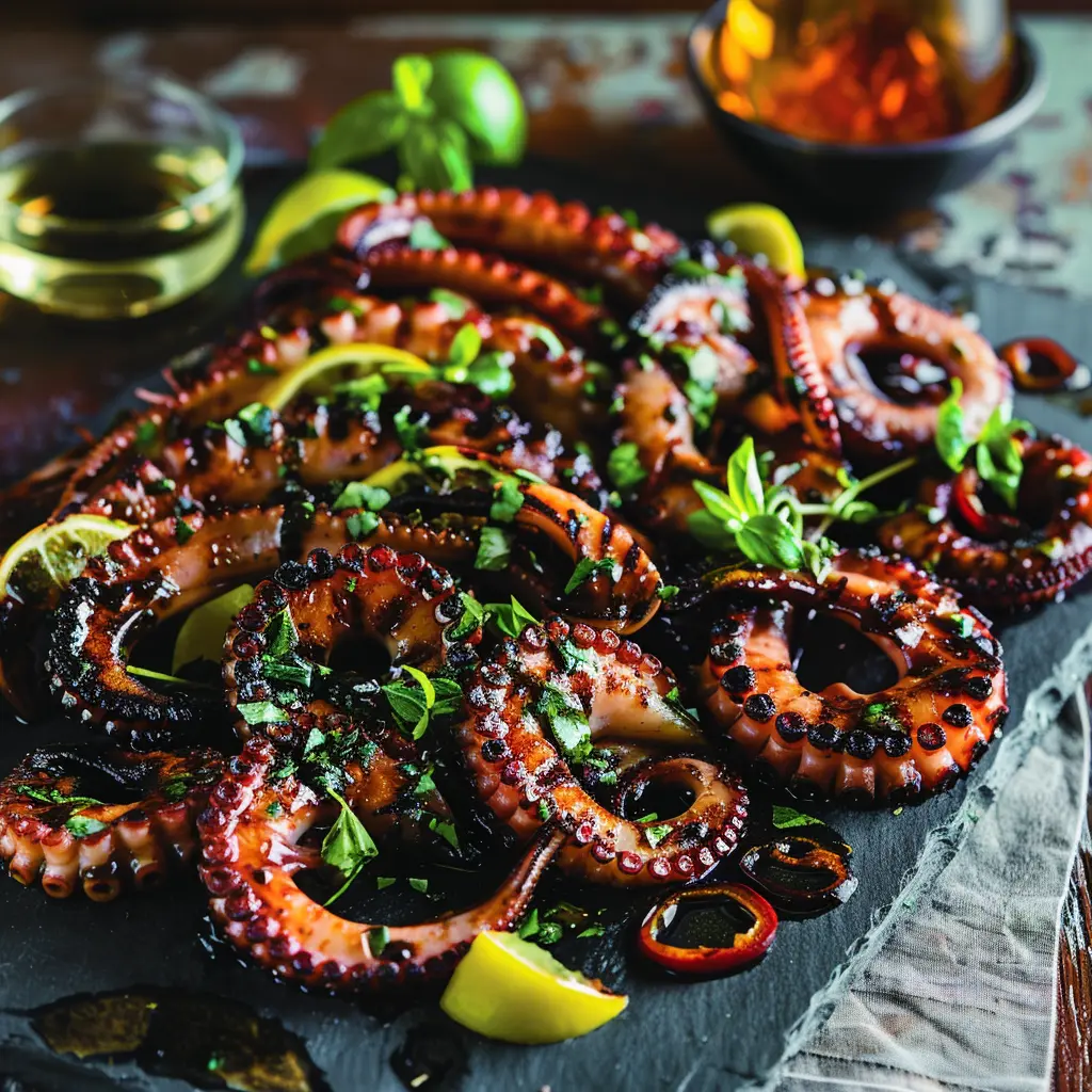 Grilled Octopus: A Delicious and Nutritious Seafood Dish - Recipes Time