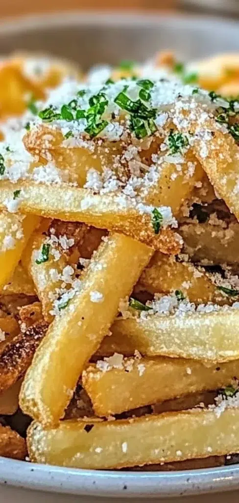 Truffle Parmesan Fries - Recipes Time