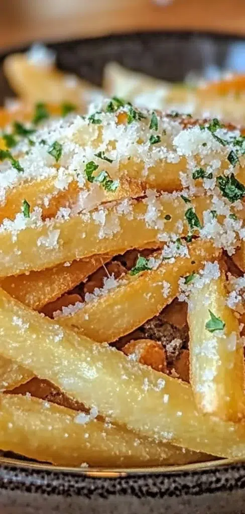 Truffle Parmesan Fries - Recipes Time