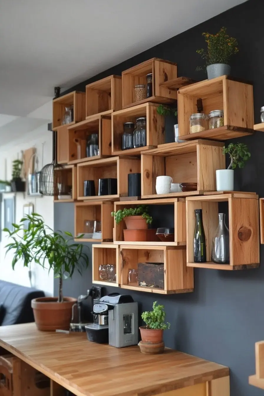 DIY Wall Storage Solutions: Maximize Space with Creative and Functional ...