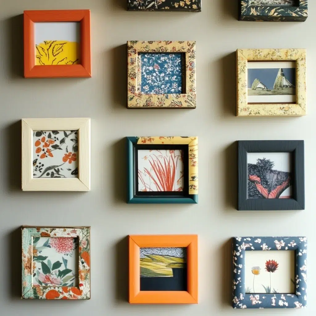 DIY Recycled Cardboard Picture Frames - Recipes Time