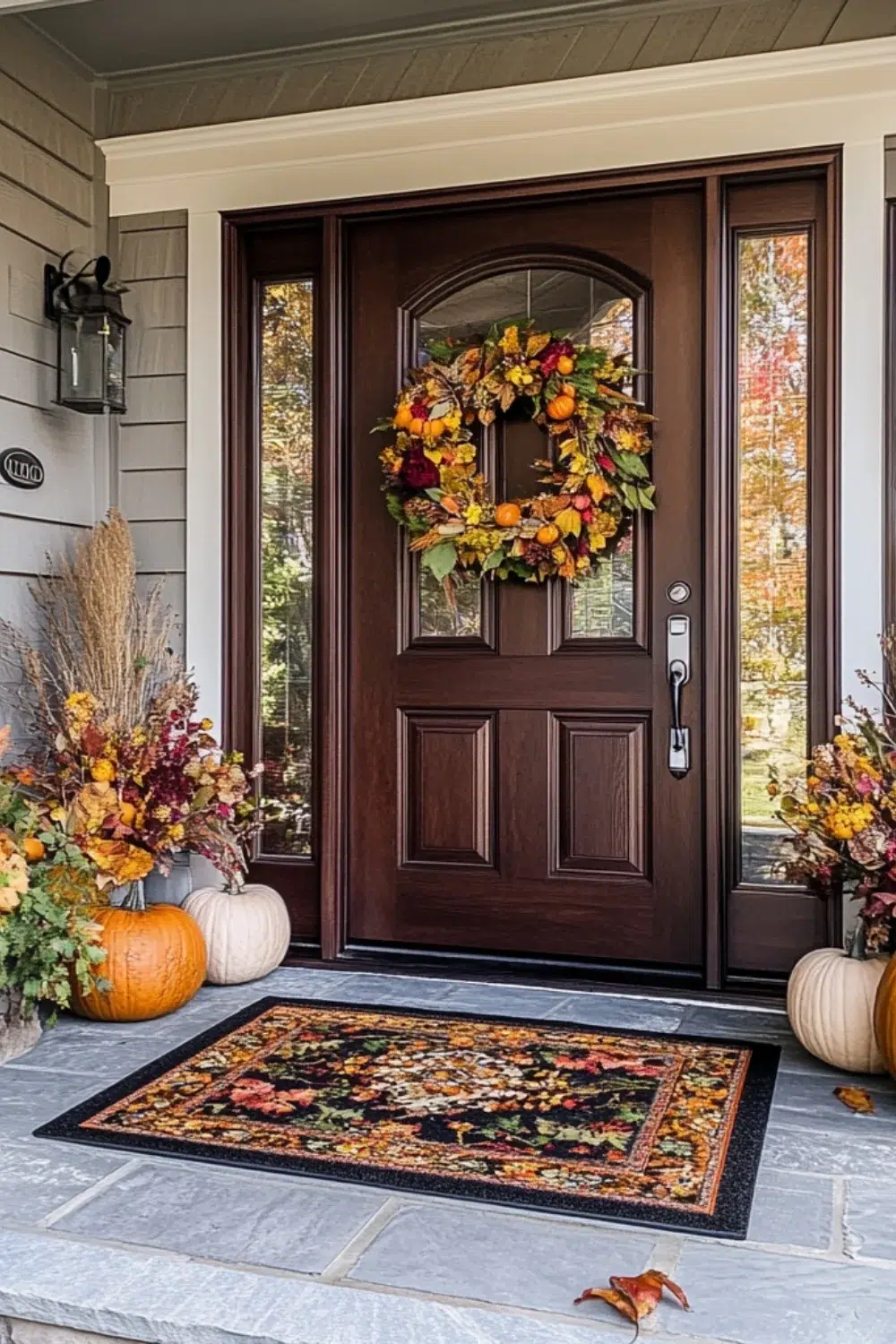 Layered Thanksgiving Welcome Mats: Creating a Warm and Festive Entryway ...