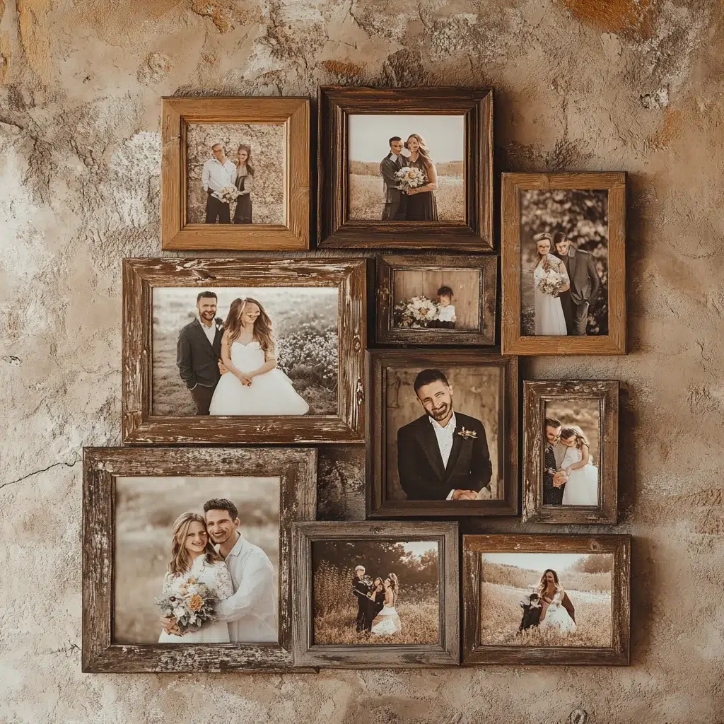 DIY Reclaimed Wood Picture Frames - Recipes Time