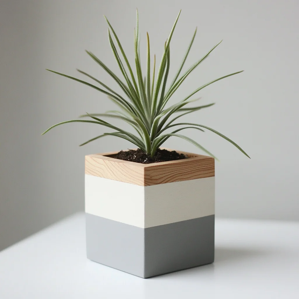 DIY Minimalist Planters for Indoor Plants - Recipes Time