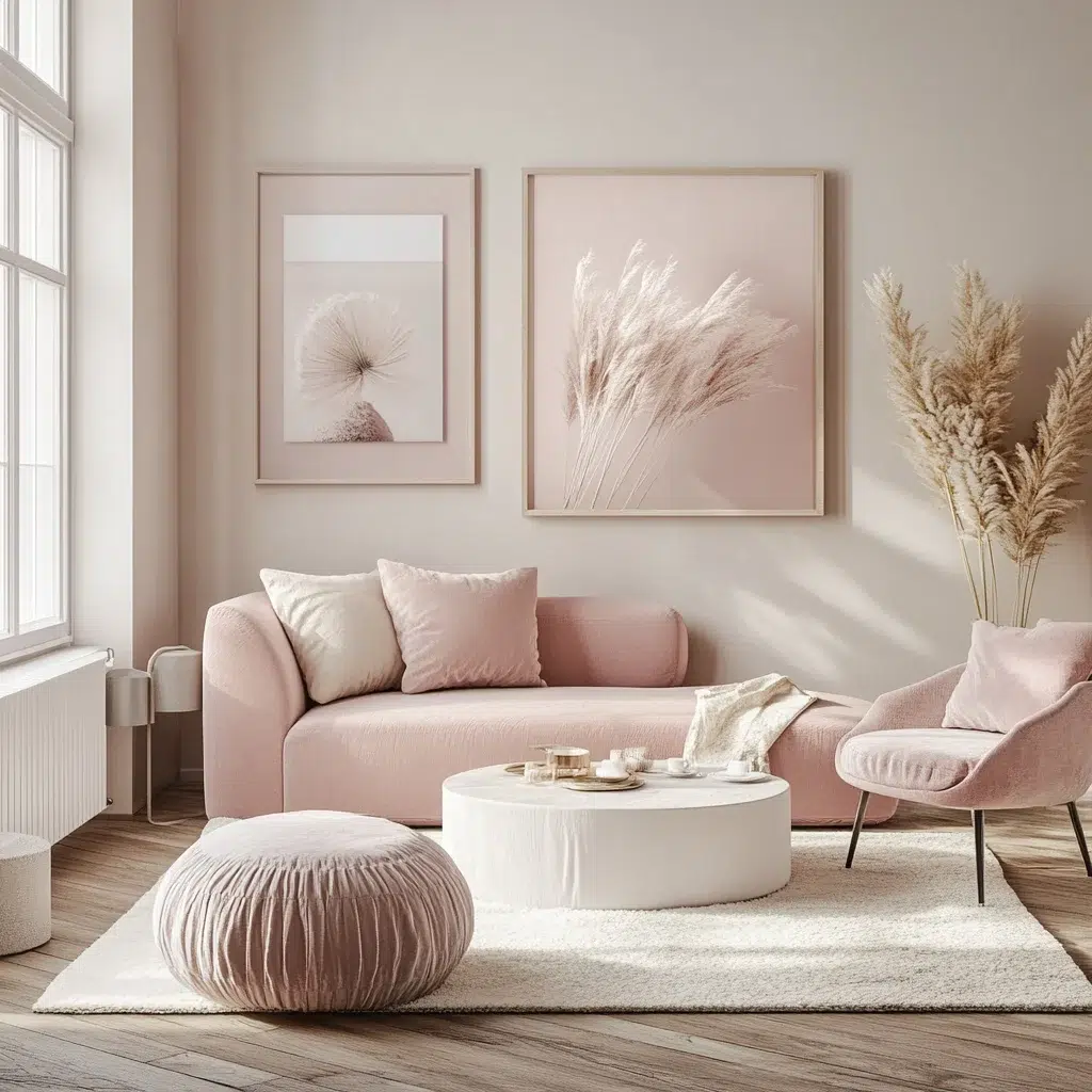 Soft Pink Decor for a Subtle Touch: Adding Warmth and Elegance to Your ...