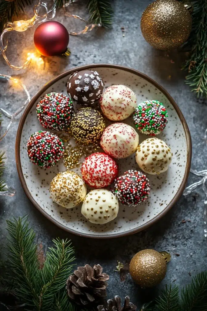 Christmas Cookie Dough Truffles: Bite-Sized Holiday Delights - Recipes Time