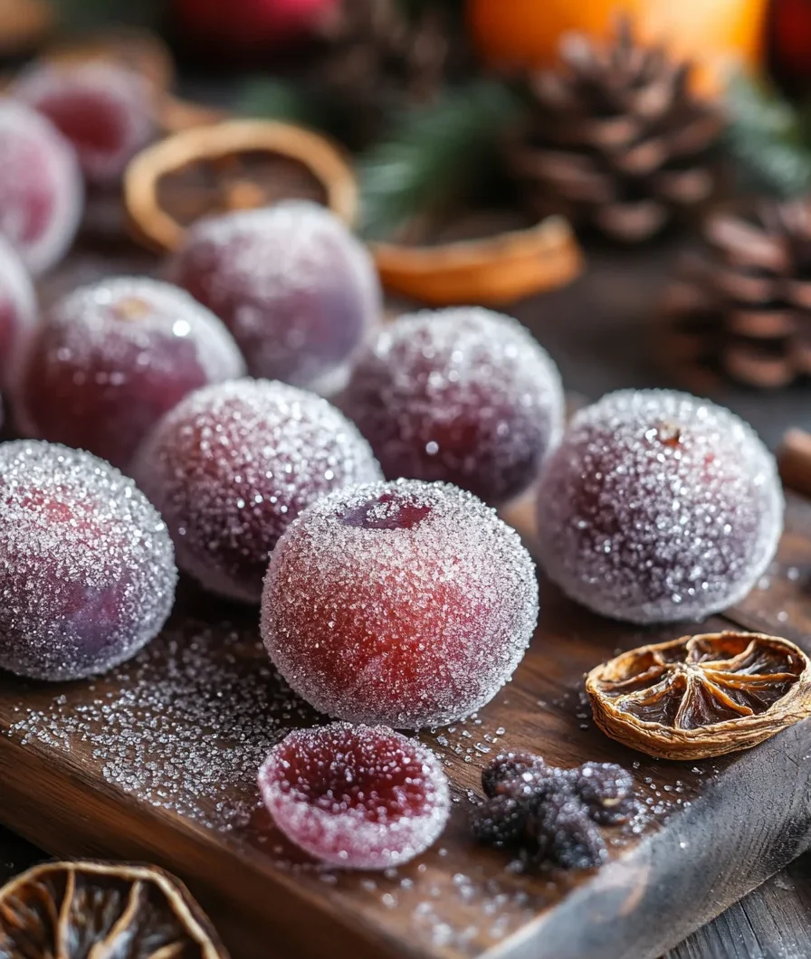 Holiday Sugar Plums: Sweet and Fruity Festive Snacks - Recipes Time