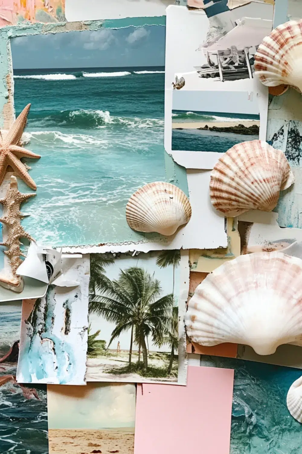 Beach Aesthetic Vision Board - Recipes Time