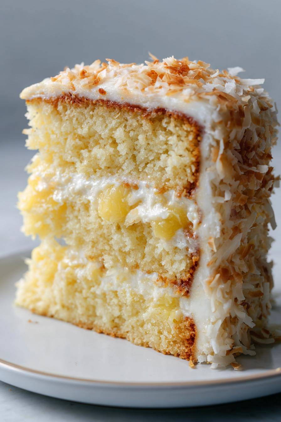 Tropical Pina Colada Cake Recipe in Just 15 Minutes - Recipes Time