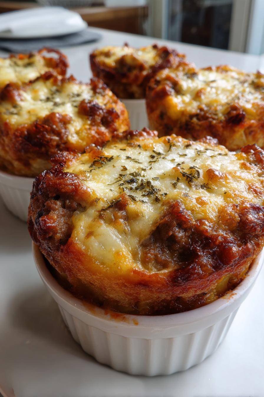 30 Minute Beef Mince Lasagna Cups That Will Steal Your Heart - Recipes Time