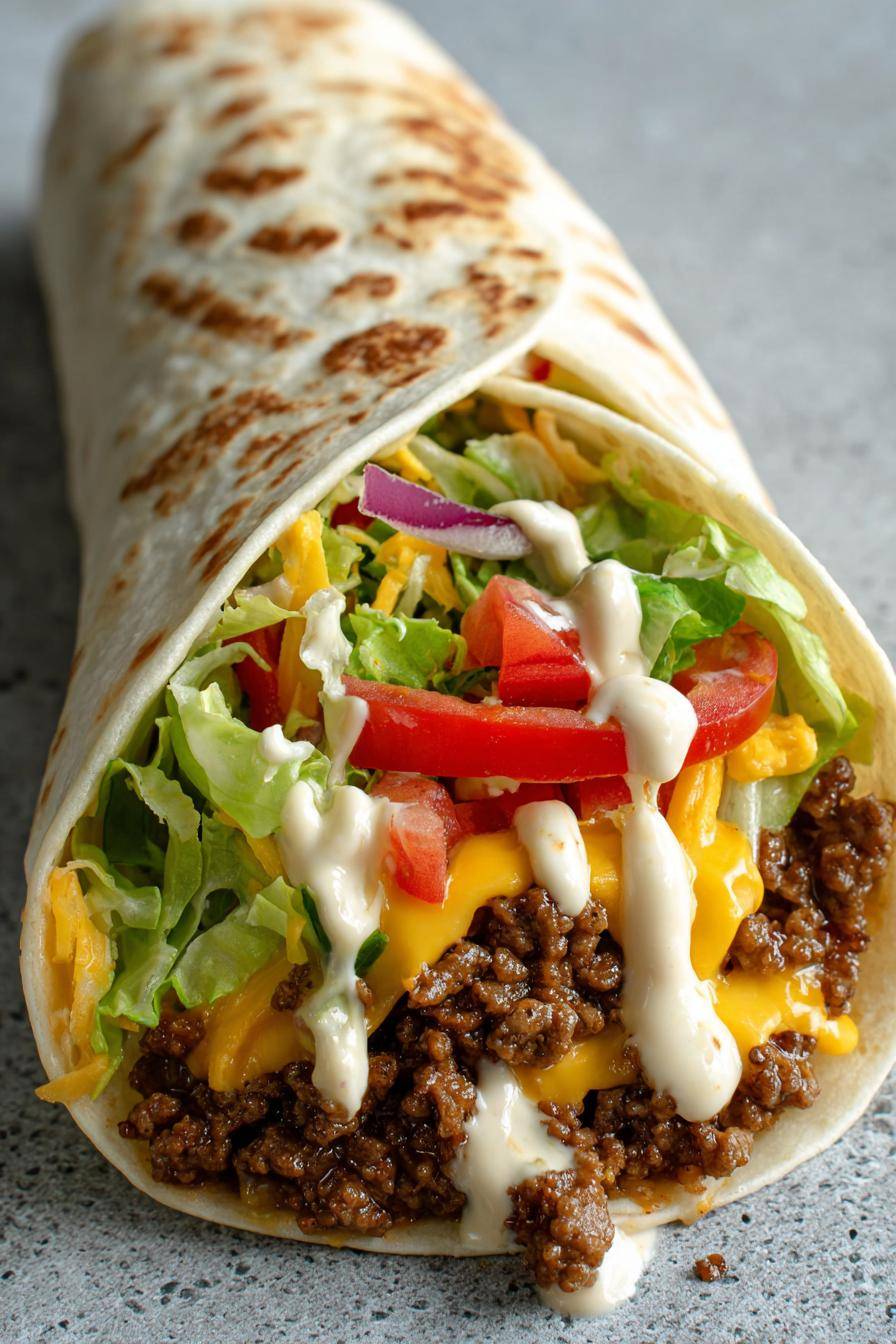 20 Minute Big Mac Wraps That Crush Cravings Instantly - Recipes Time