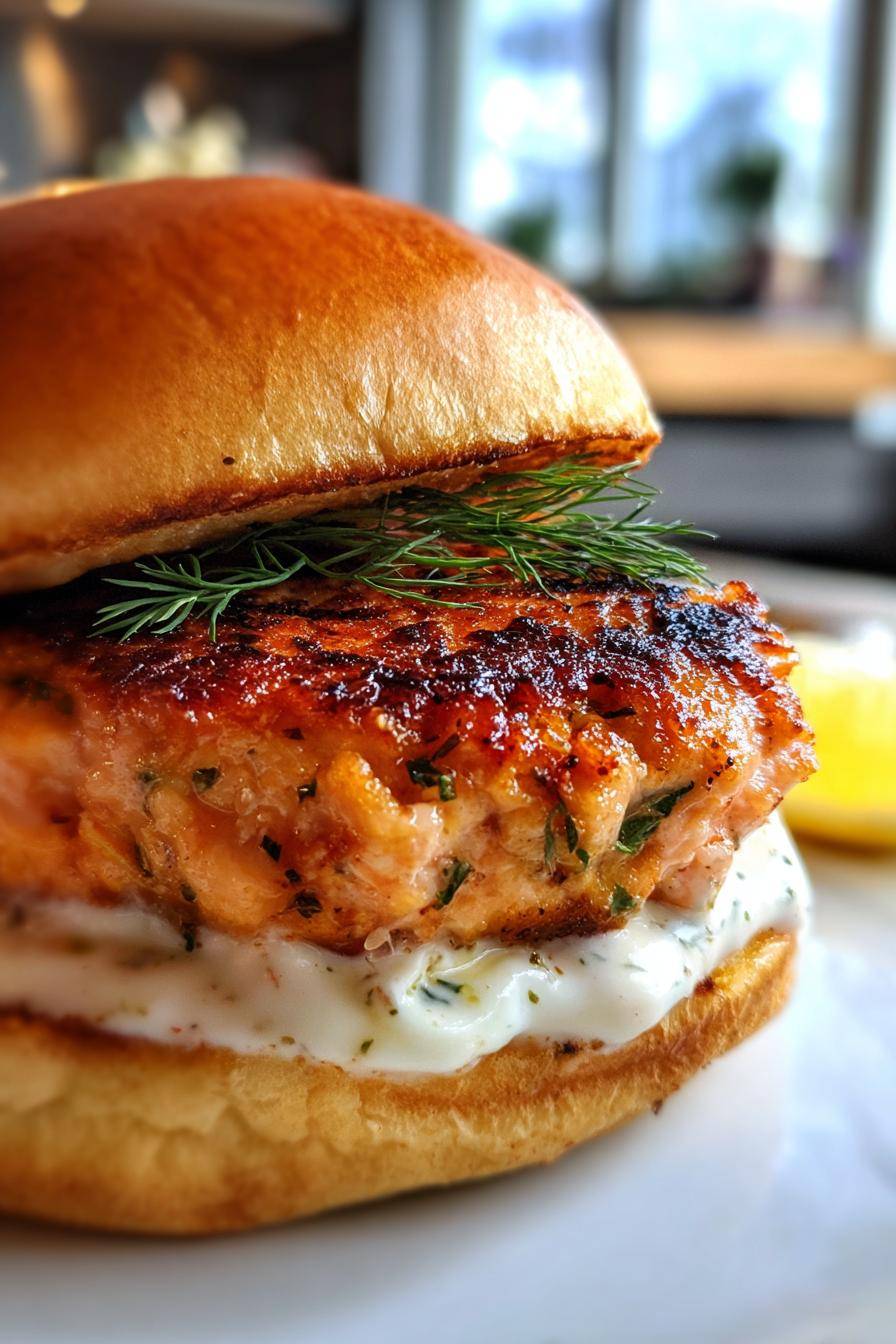 Amazing Homemade Salmon Burgers – Fresh, Healthy & Delicious - Recipes Time
