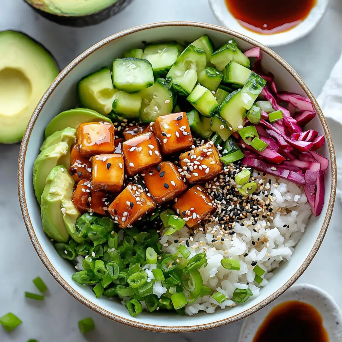 Irresistible Vegan Poke Bowl: A Delicious Healthy Meal