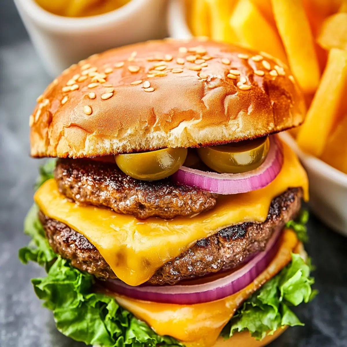 Ultimate Juicy Classic Grilled Cheeseburger Recipe
