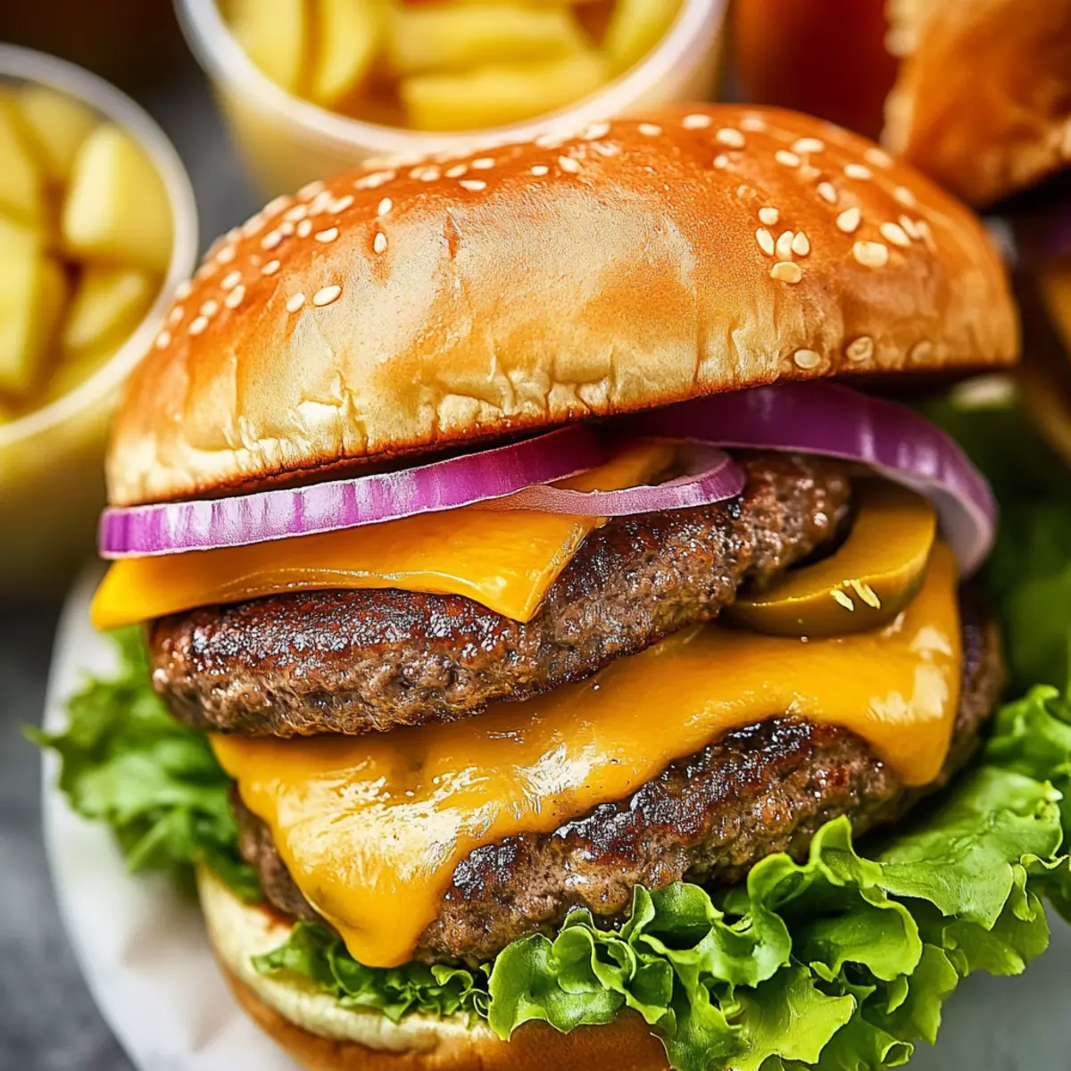 Ultimate Juicy Classic Grilled Cheeseburger Recipe
