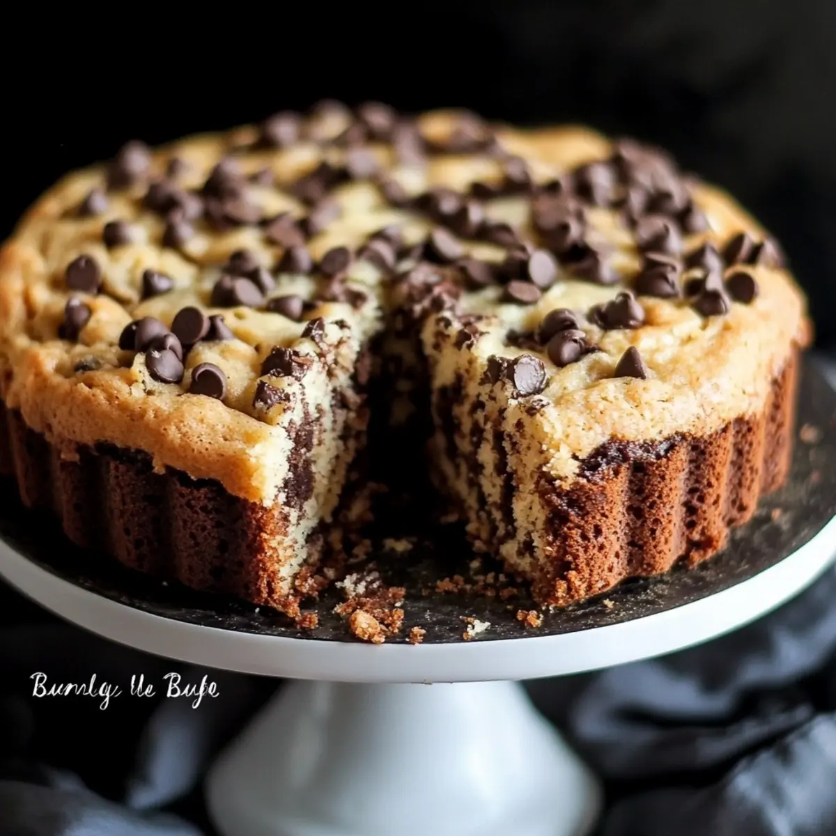 Moist Chocolate Chip Sour Cream Coffee Cake - Recipes Time