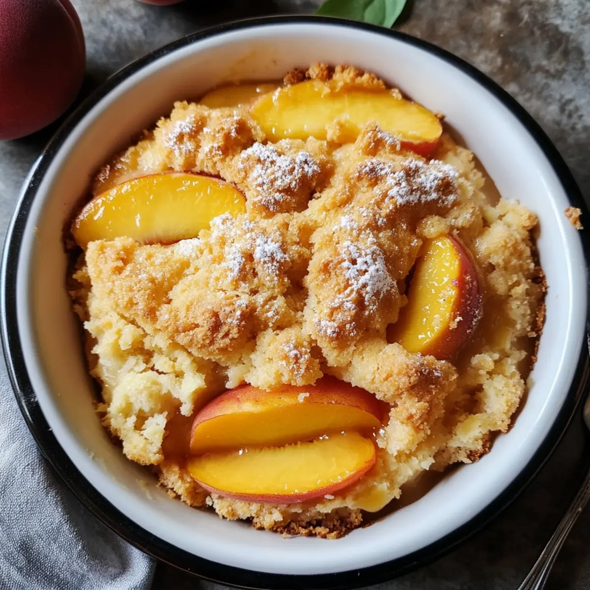 Best Homemade Peach Cobbler Ever - Recipes Time